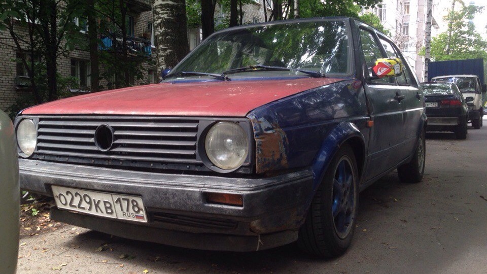 Volkswagen Golf Mk2 1.8 бензиновый 1991 | 1,8RP на DRIVE2