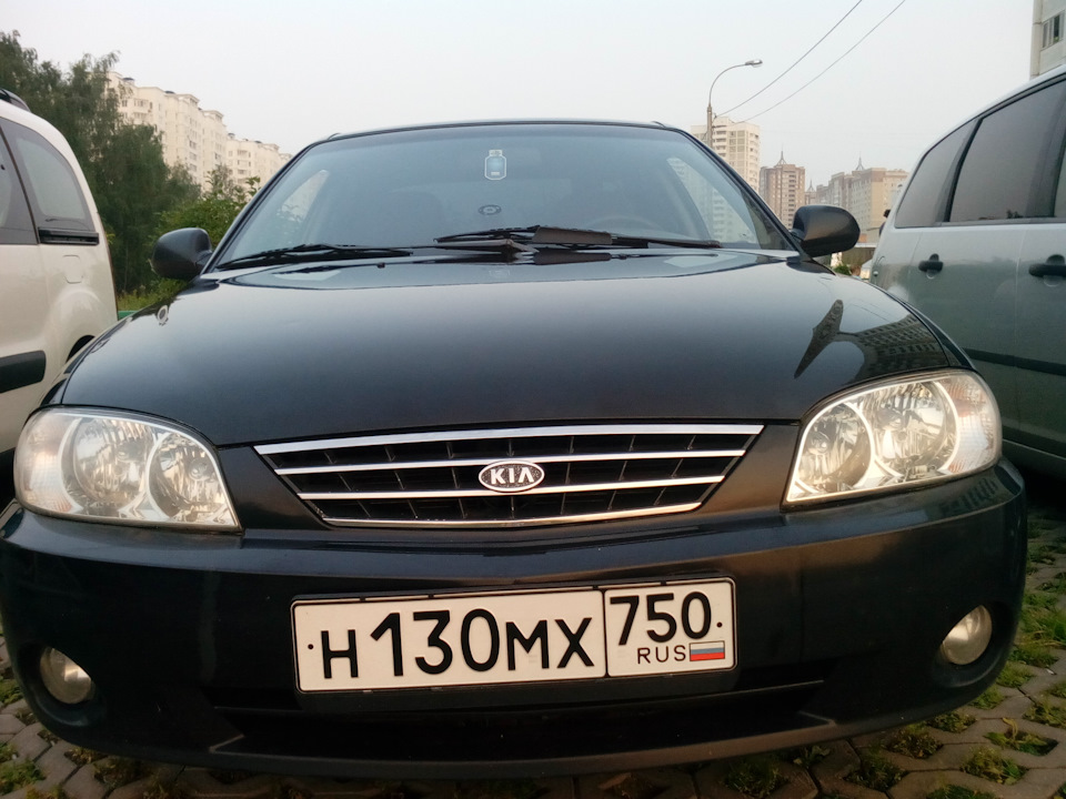 Сняли дефлектор капота — KIA Spectra, 1,6 л, 2006 года | тюнинг | DRIVE2