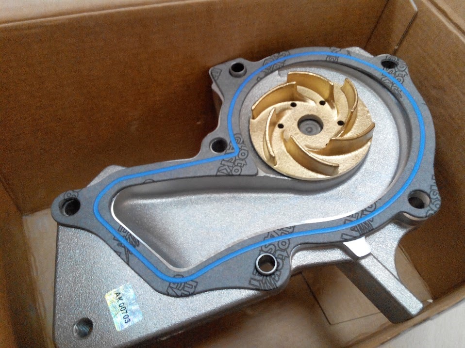 Водяная помпа HEPU P255 — Ford Fusion, 1,4 л, 2006 года | расходники ...