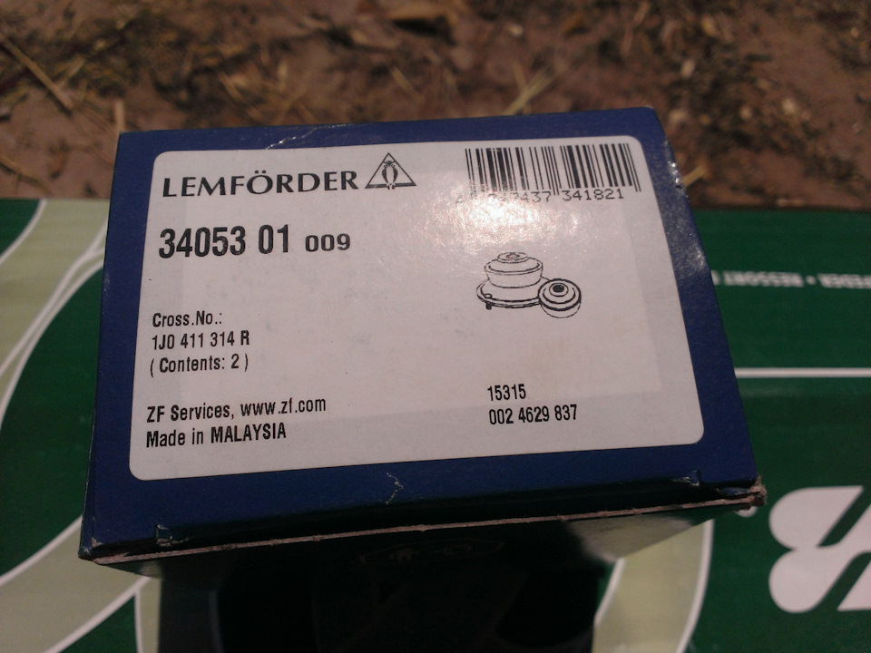 Замена элементов передней подвески. — Volkswagen Golf Mk4, 1,6 л, 2002 ...