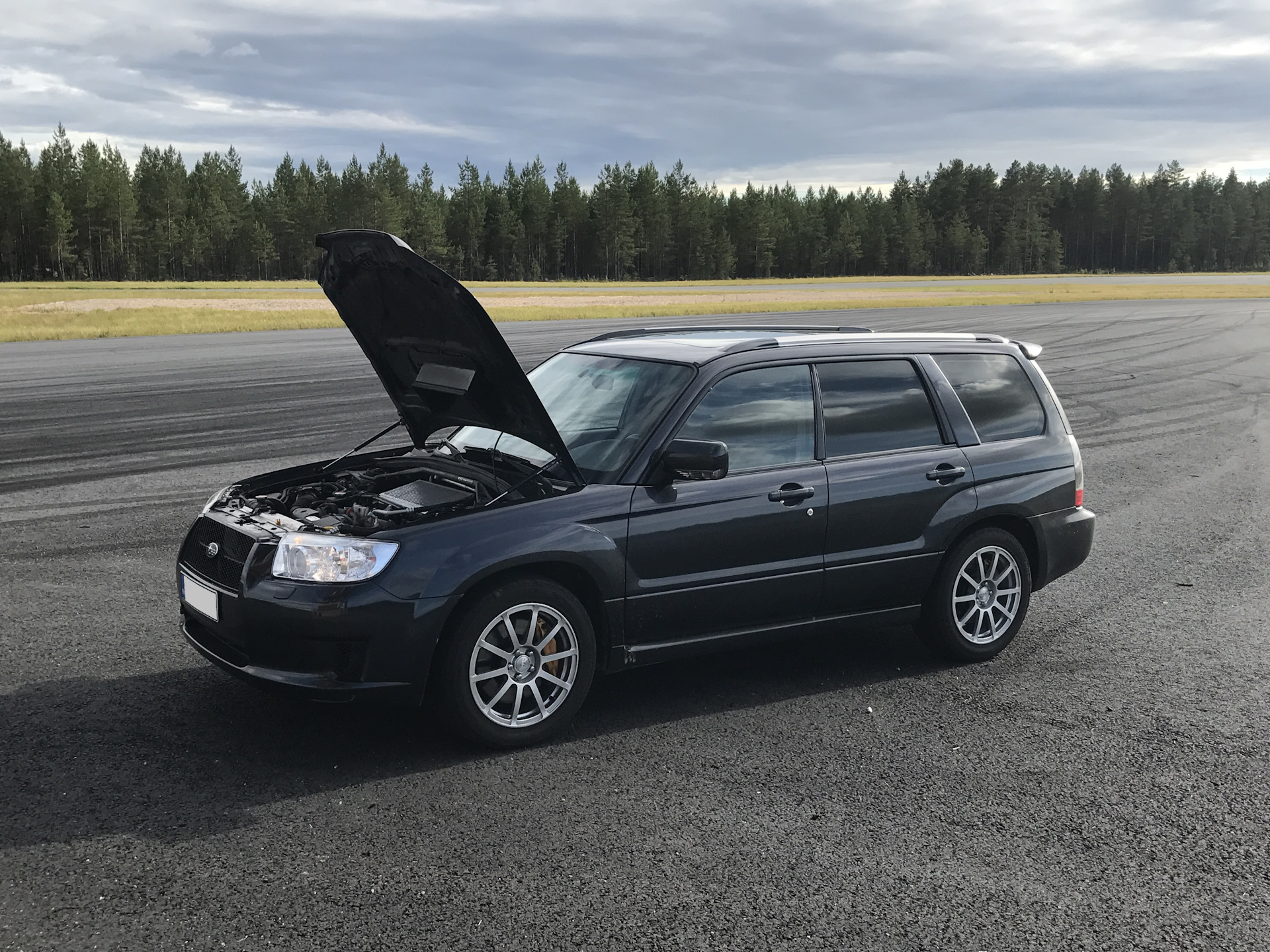 Pesämäki 20.07.2017 — Subaru Forester (SG), 2,5 л, 2007 года | покатушки | DRIVE2