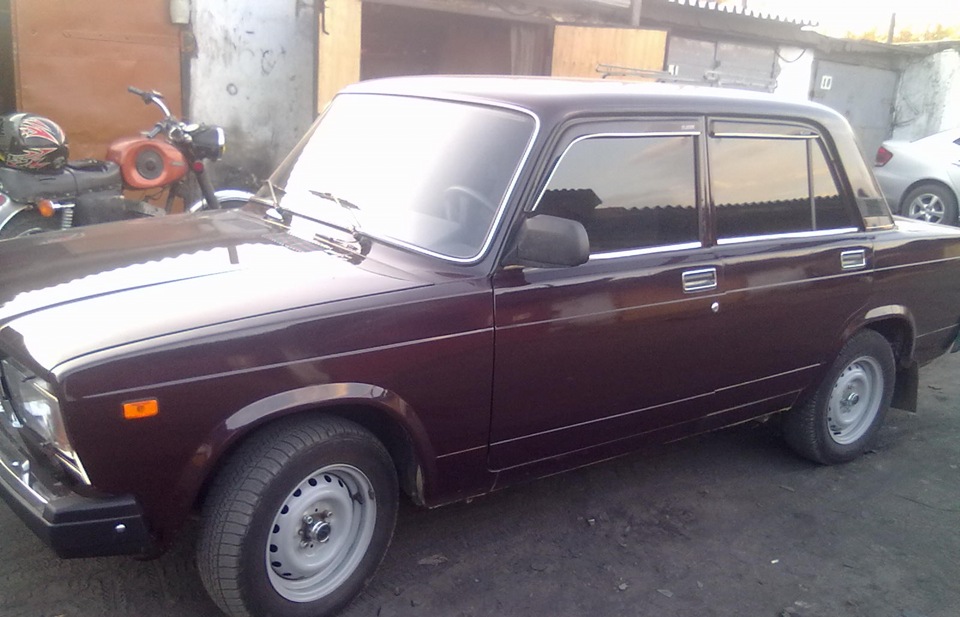 1.Прощай тонировка — Lada 21073, 1,6 л, 2008 года | просто так | DRIVE2