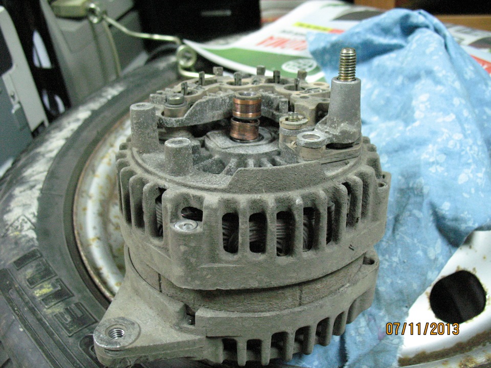 генератор… — Hyundai Elantra (3G), 1,6 л, 2009 года | своими руками ...