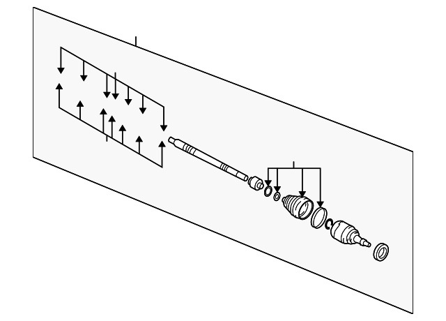 495012E900 ПРИВОД КОЛЕСА KIA HYUNDAI | Запчасти на DRIVE2