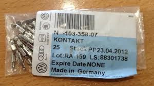 N10335807 Контакт / AUDI, SEAT, SKODA, VW VAG | Запчасти на DRIVE2
