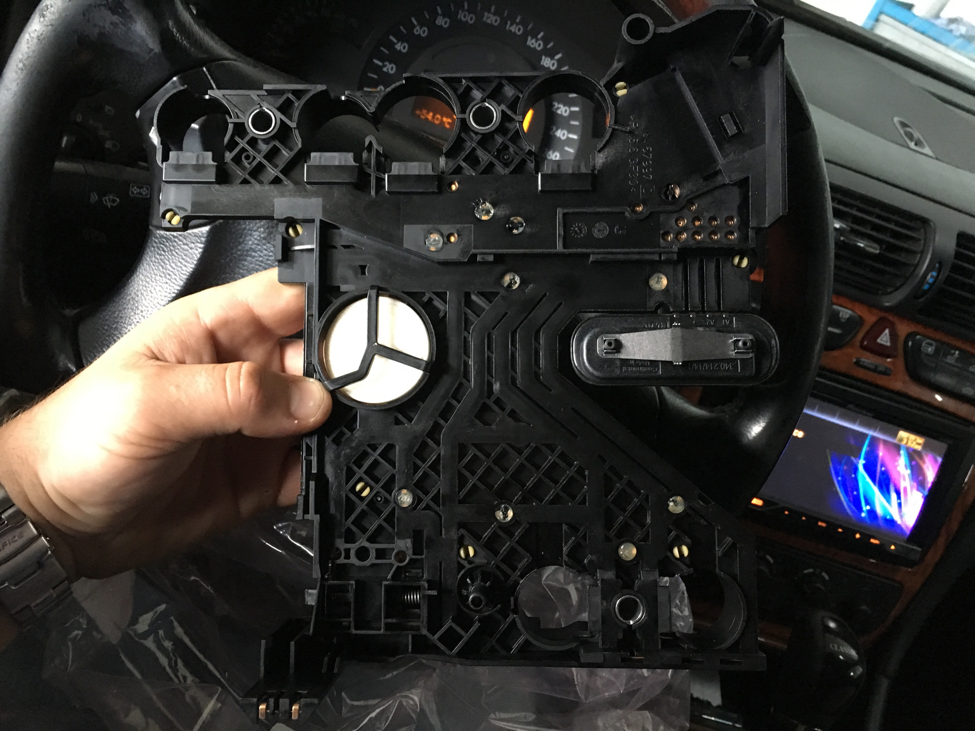 Плата акпп, соленоид, масло 16л. — Mercedes-Benz C-Class (W203), 2 л ...