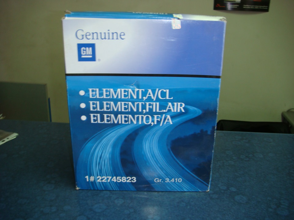 22745823 Фильтр воздушный GM | Запчасти на DRIVE2