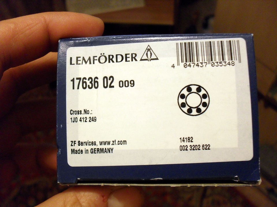 Вопрос знатокам. «Что в чёрном ящике?» Подшипник опоры амортизатора INA ...