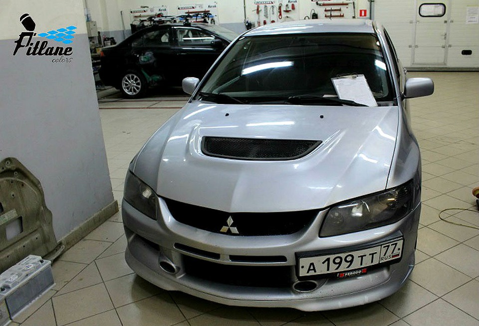 Mitsubishi Evolution "Дерзкий хрен" — Pitlane на DRIVE2