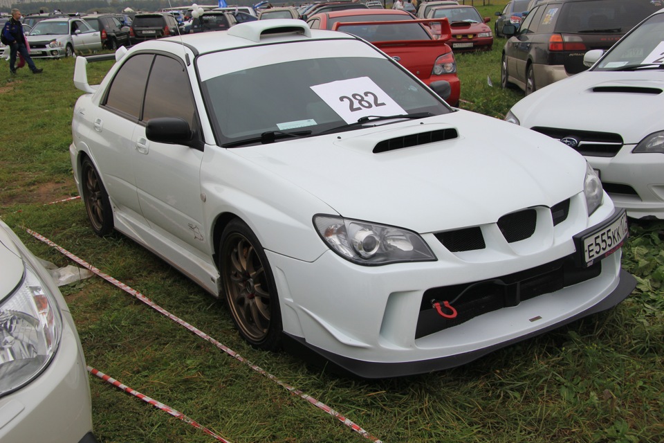 Поездка на установление Рекорда Гиннеса 2 — Subaru Impreza (GD/GG), 2 л ...