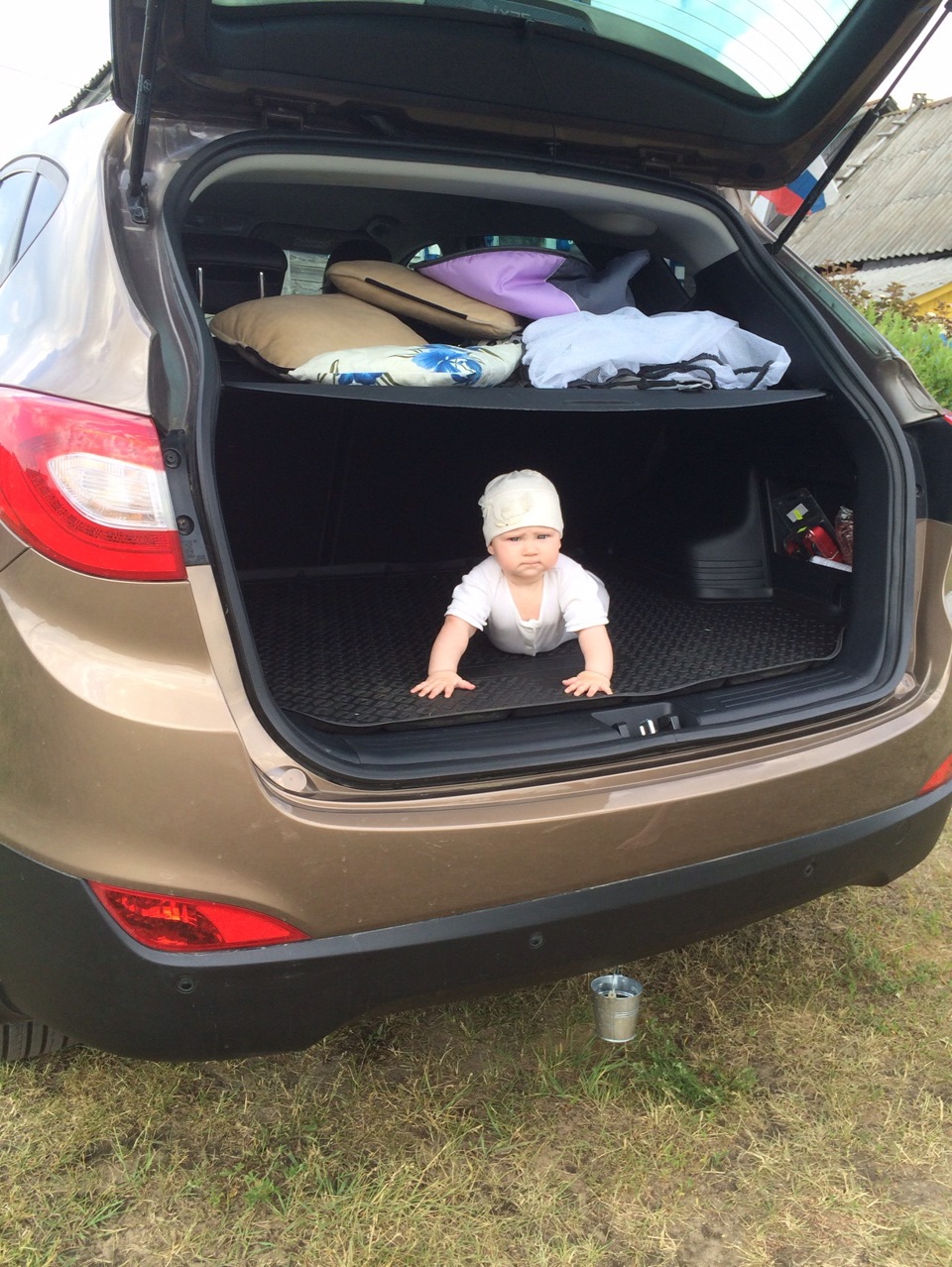 В день России отметили пол года дочке — Hyundai ix35, 2 л, 2014 года ...