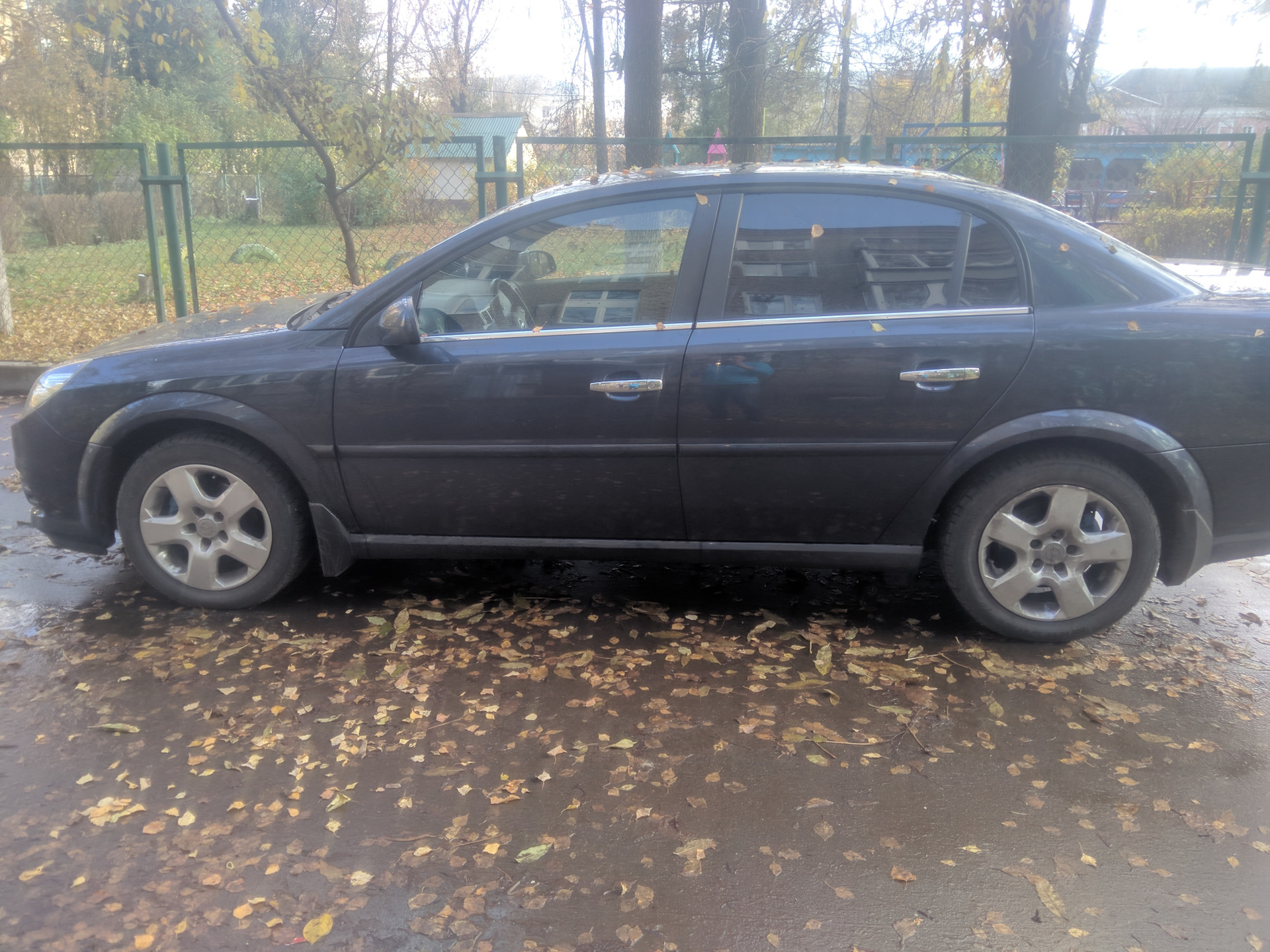 Переобулись на зиму) — Opel Vectra C, 1,8 л, 2008 года | просто так | DRIVE2