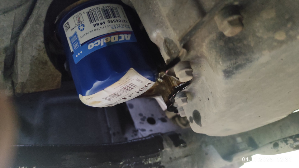 12706595 Фильтр масляный chevrolet GM | Запчасти на DRIVE2