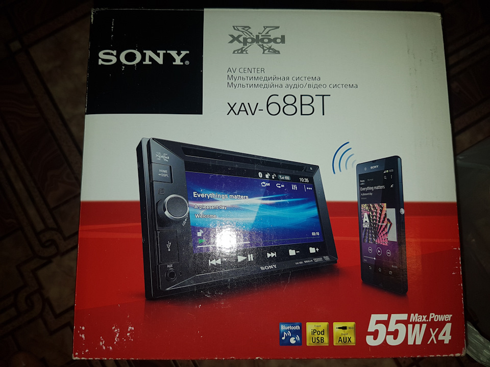 Sony XAV-68BT — Subaru Forester (SG), 2 л, 2006 года | автозвук | DRIVE2