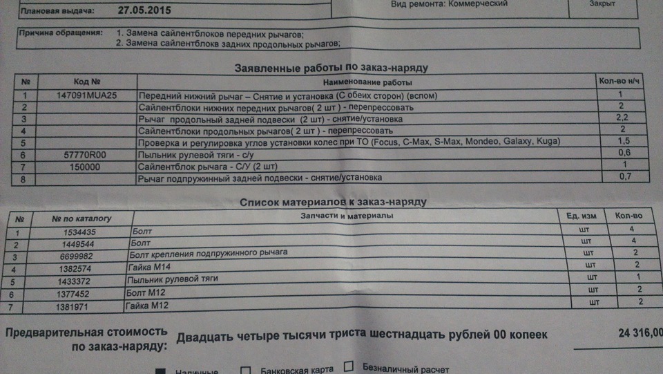 1377452 Болт заднего поперечного рычага / S-Max, Mondeo-IV, Galaxy 06 ...