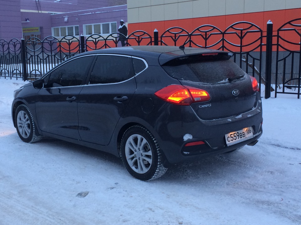 Тонировка — KIA Ceed (2G), 1,6 л, 2014 года | стайлинг | DRIVE2