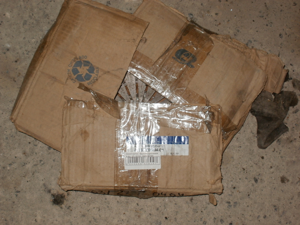 Новая корзина сцепления ОМ 616 — ГАЗ Газель, 2,4 л, 1994 года | своими ...