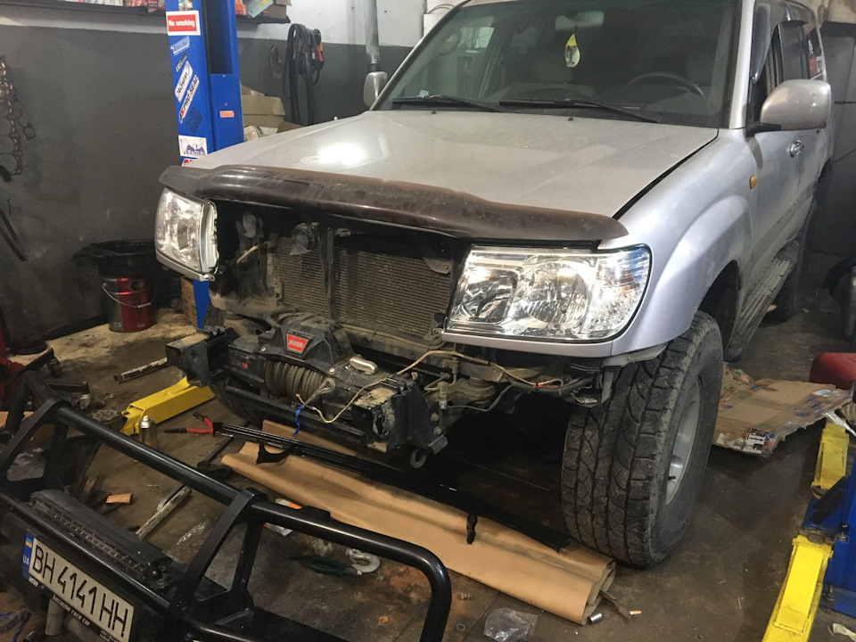 Рестайлинг Land Cruiser 100/105 в 2005+ — Toyota Land Cruiser 100, 4,5 ...