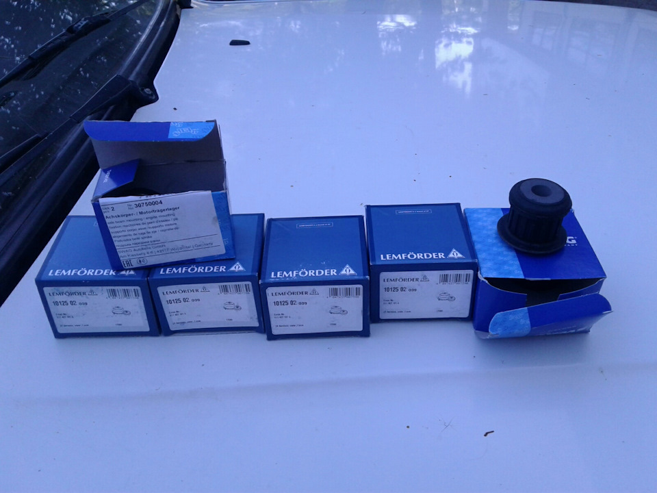 Заменил все сайлентблоки — Volkswagen Passat B2, 1,6 л, 1987 года ...