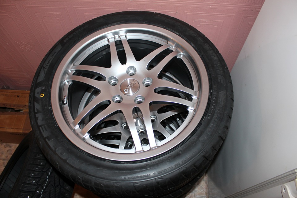 Резина Лето+Зима ну и сами Slik'и L709 — Volkswagen Golf Mk6, 1,4 л ...