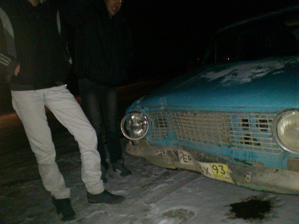 смерть синей или не можешь срать не мучай жопу — Lada 2101, 1,3 л, 1983 года | ДТП | DRIVE2