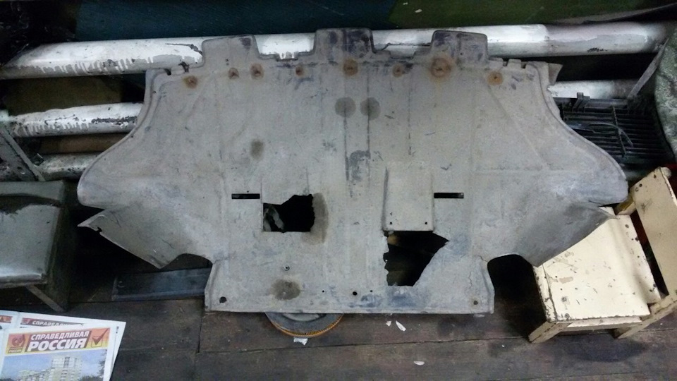 Защита от Б3 / Габариты в бампер — Audi 80 (B2), 1,6 л, 1986 года ...