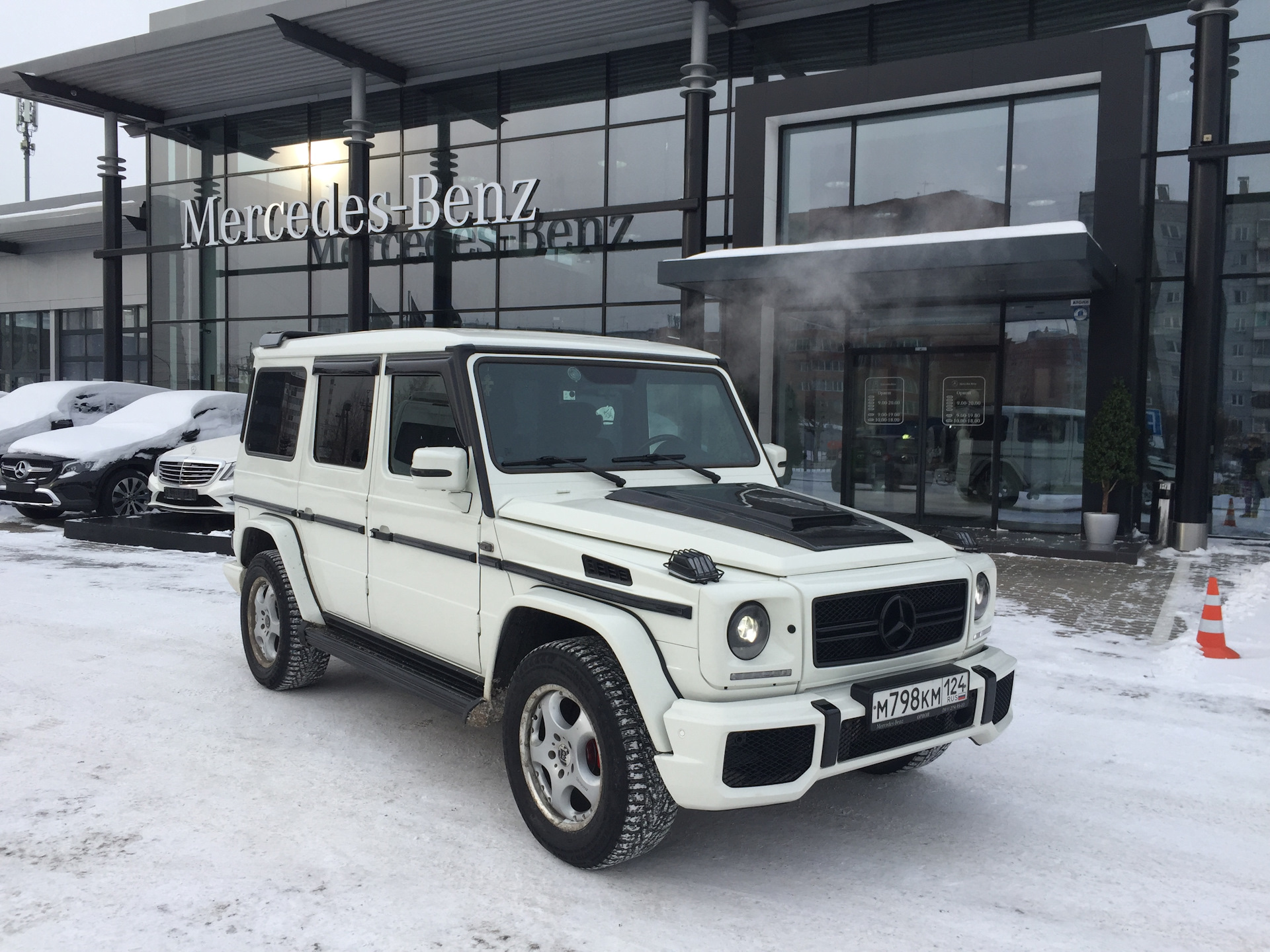 Грустный пост! Автомобиль продан! — Mercedes-Benz G-Class (W463 1G), 5 л, 1999 года | другое ...