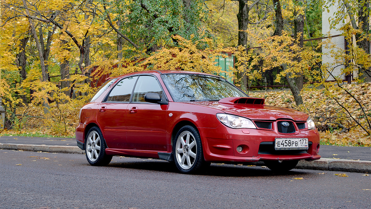 Subaru Impreza WRX (GD/GG) 2.5 бензиновый 2006 | fat red fox на DRIVE2