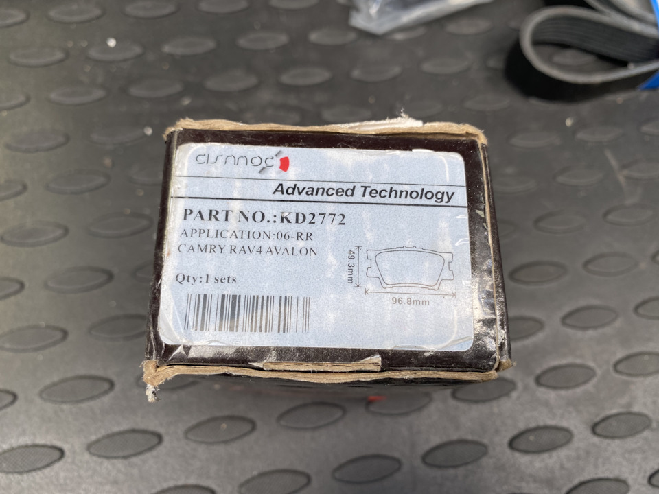 KD2772 Тормозные колодки ASIMCO | Запчасти на DRIVE2