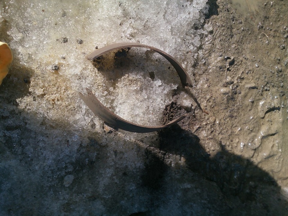 Обрыв накладок колодок ручника))) — Hyundai Sonata IV (EF), 2 л, 2006 ...