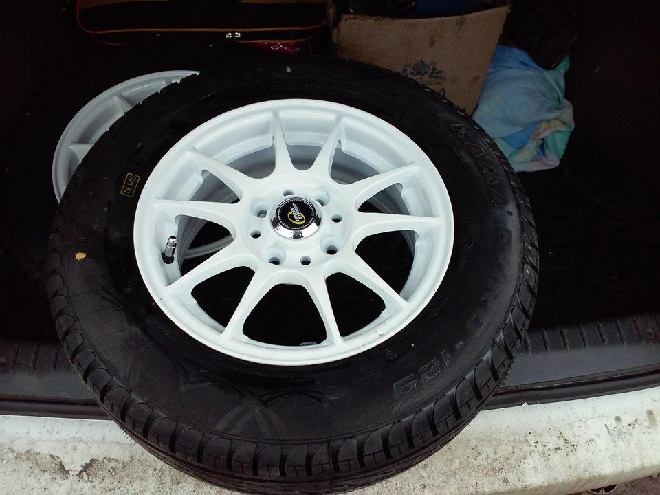 Белое литье. — ИЖ 2126, 1,6 л, 2004 года | колёсные диски | DRIVE2