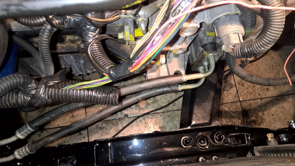 Шланги тосольные и АКПП — Pontiac Grand Am, 2,4 л, 1995 года | своими ...