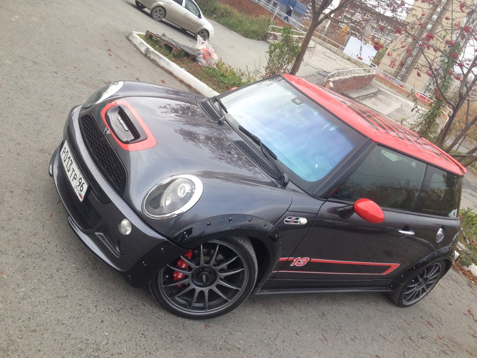 Лоб хамелеон — MINI Cooper S John Cooper Works, 1,6 л, 2006 года ...