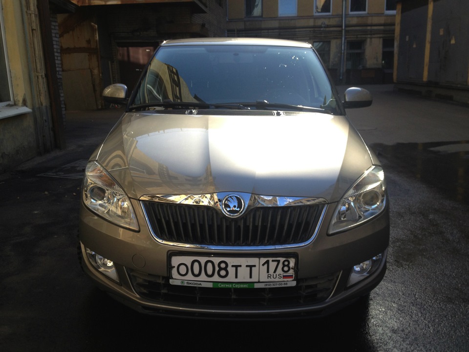 Лампы на skoda fabia — Skoda Fabia Mk2, 1,6 л, 2013 года | другое | DRIVE2