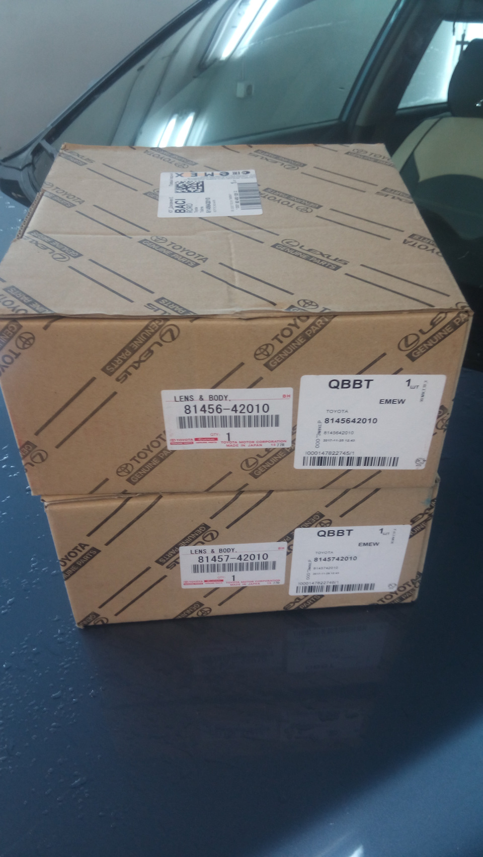 8145642010 СТЕКЛО ЗАДНЕГО ПРОТИВ. ФОНАРЯ TOYOTA LEXUS | Запчасти на DRIVE2