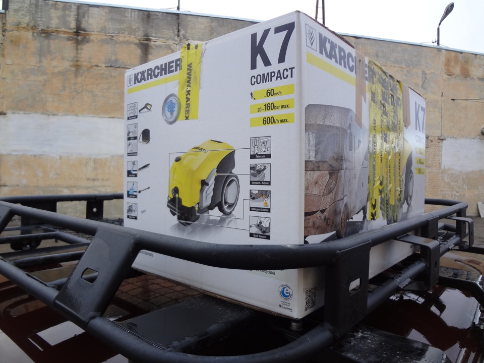 Минимойка KARCHER K7 compact подарок на НГ. — Lada 4x4 3D, 1,7 л, 2010 ...