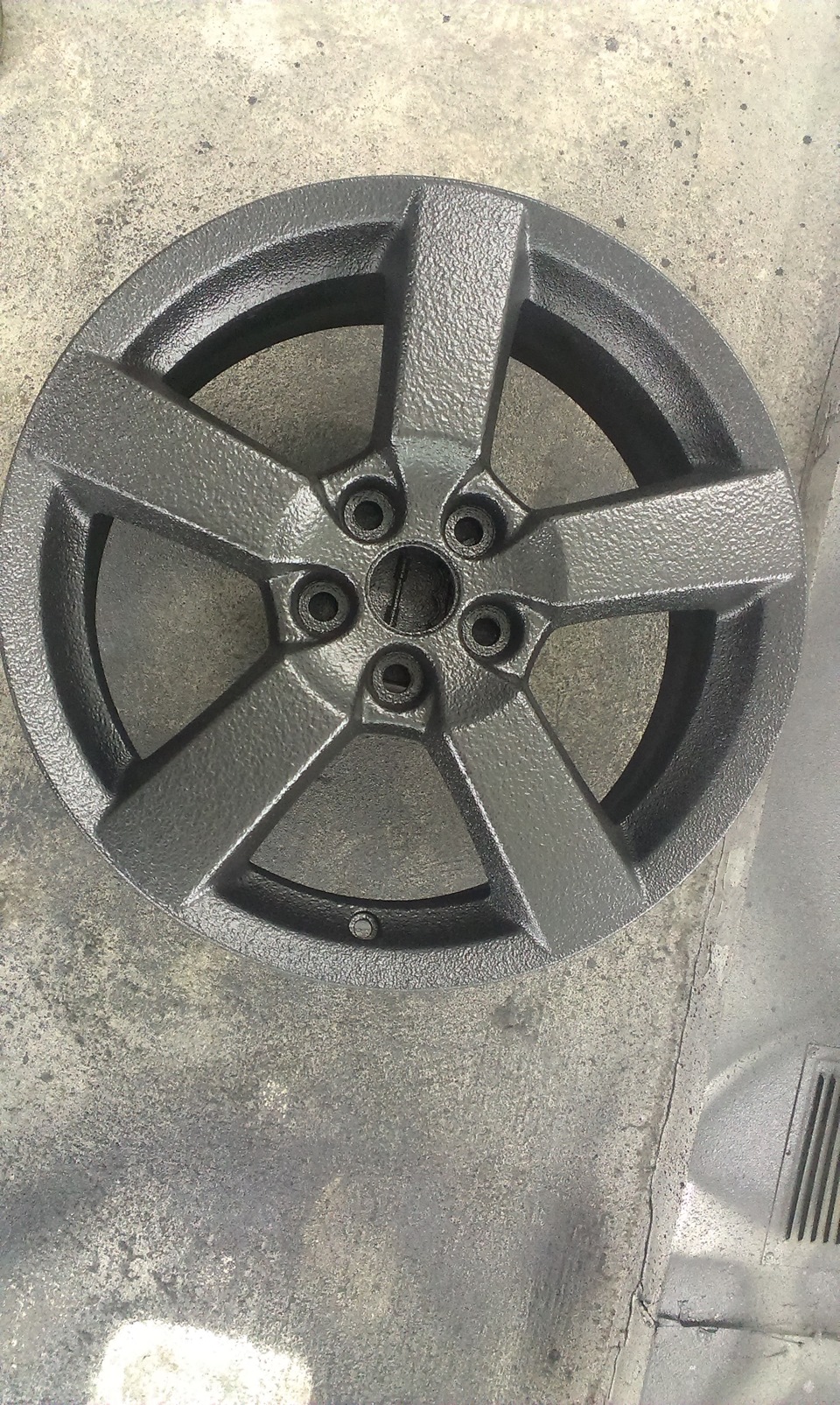 Раптор, чёрный, матовый. — Mitsubishi Outlander XL, 3 л, 2008 года ...