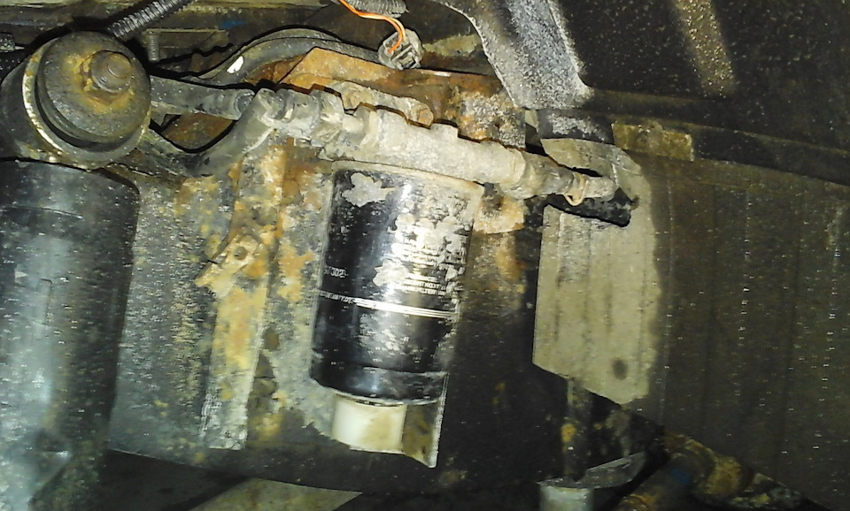 Топливный фильтр и клапана — Land Rover Defender (L315/L316), 2,5 л ...