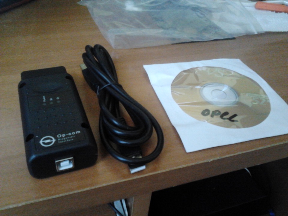 Op-Com — Opel Astra H, 1,8 л, 2007 года | аксессуары | DRIVE2