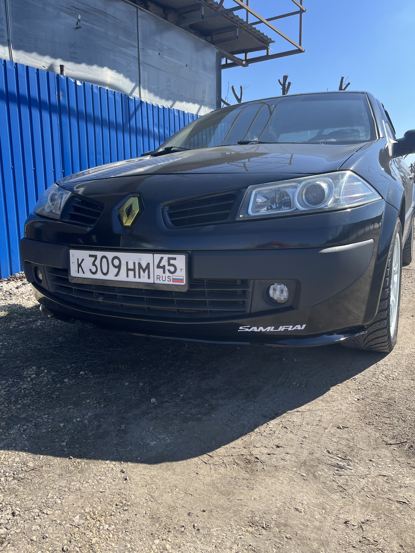 Губа под бампер! — Renault Megane II, 1,6 л, 2007 года | аксессуары | DRIVE2