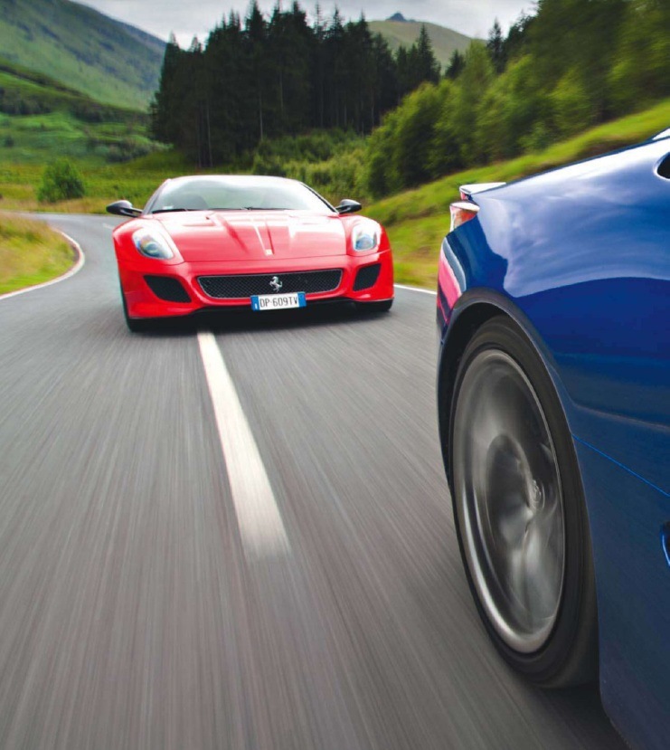 Lexus LFA VS Ferrari 599 GTO — DRIVE2