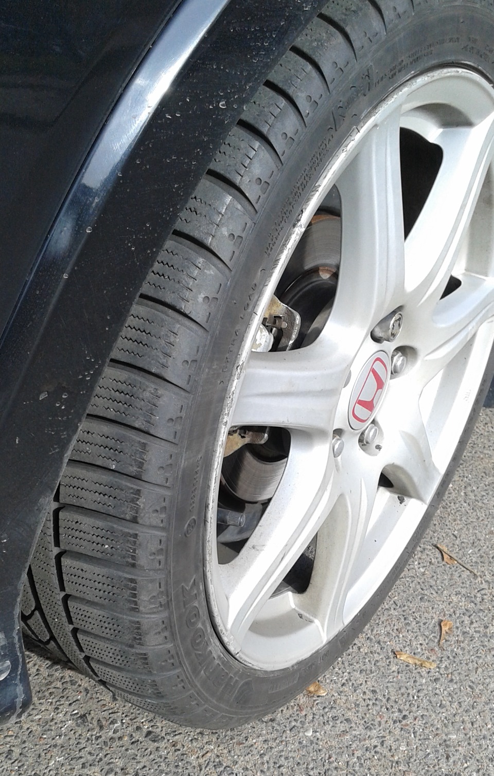 зимние шины — Honda Civic Type R (3G), 2 л, 2008 года | шины | DRIVE2