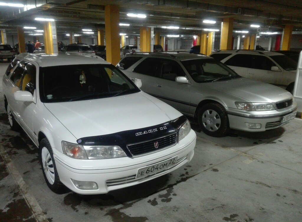 Совместная встреча с Windom клубом — Toyota Mark II Qualis, 2,2 л, 2000 ...