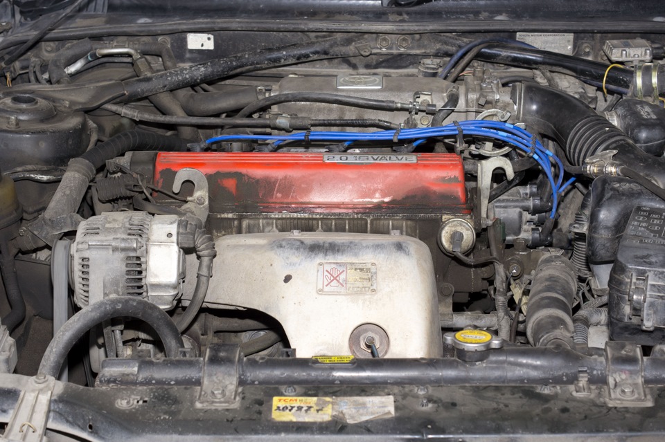 Поменял бронепровода — Toyota Carina ED (2G), 2 л., 1991 года ...