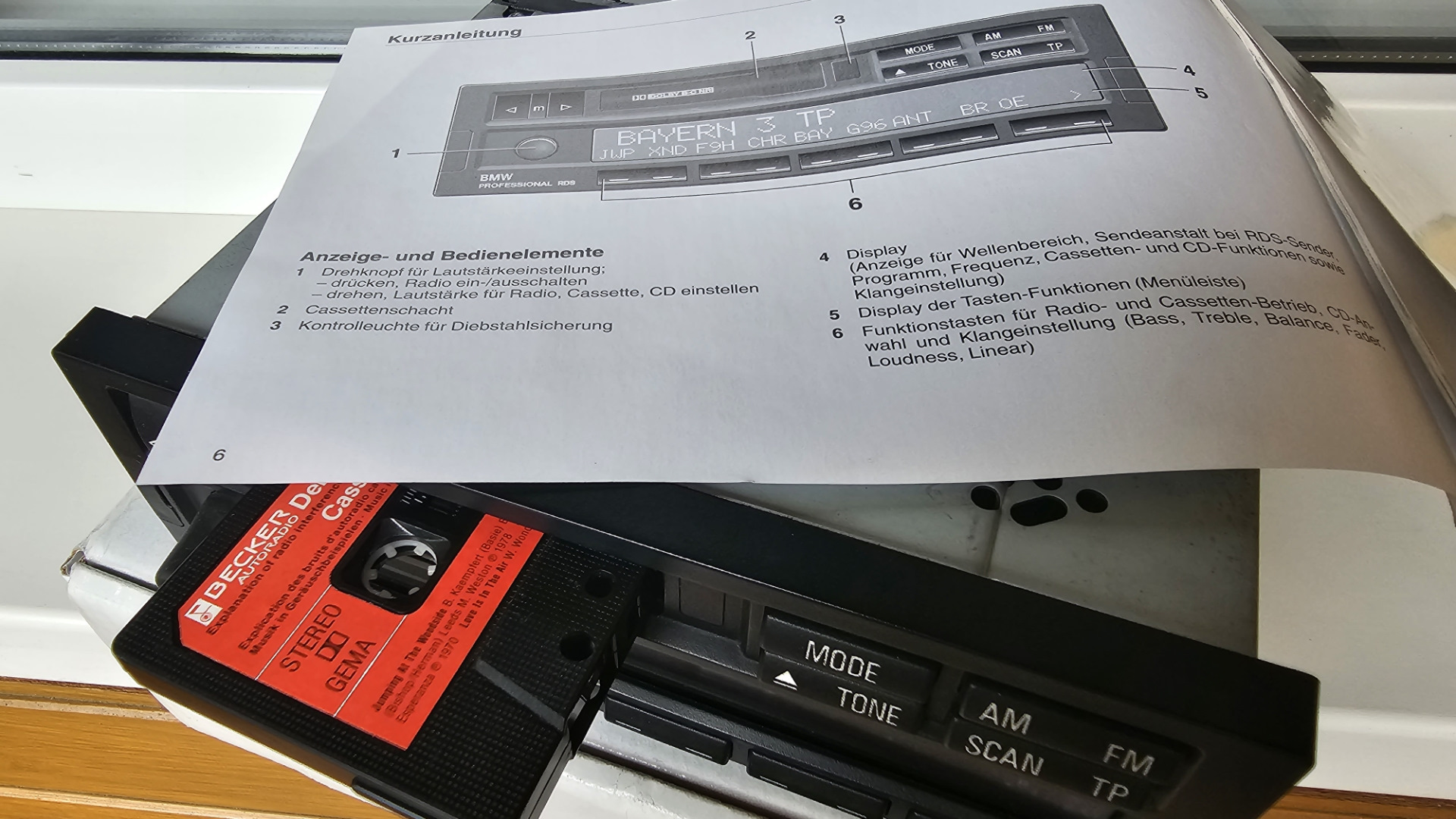 Becker BE 2450 BMW Professional Rds в BMW Sturmpistole. — BMW 5 series ...