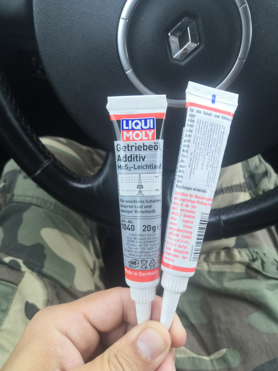 ⚒№216⚒ Присадка LIQUI MOLY в кпп… И новая коробка. — Renault Megane II ...