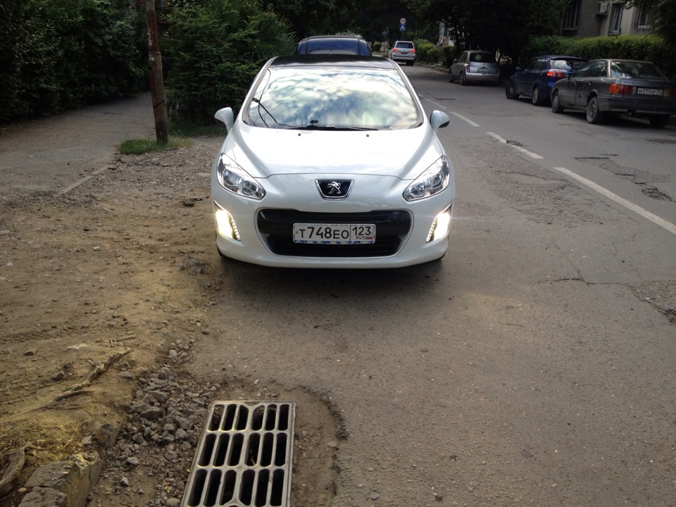 Ксенон 3000К — Peugeot 308 (1G), 1,6 л, 2012 года | стайлинг | DRIVE2