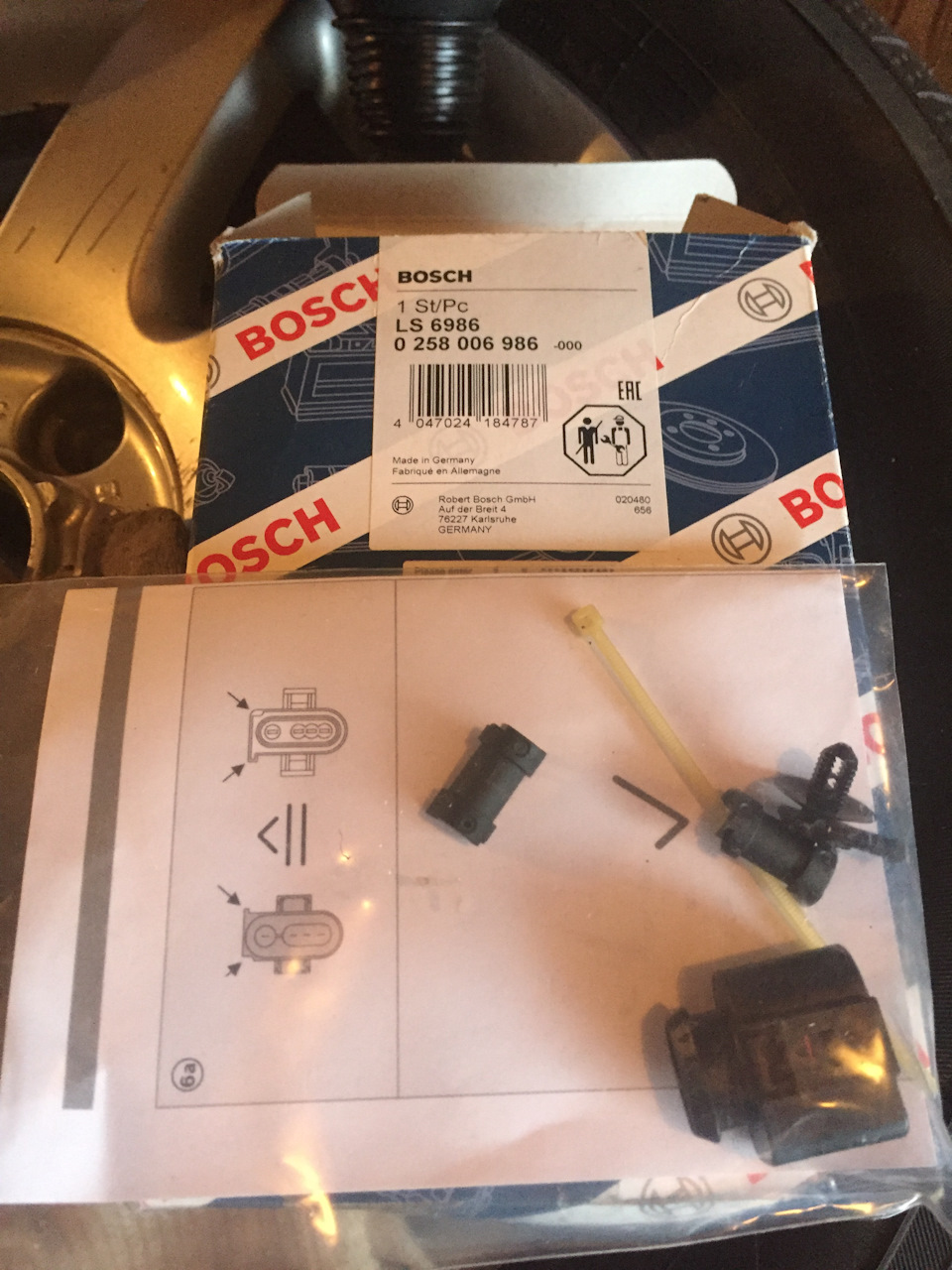 0258006986 ЛЯМБДА-ЗОНД BOSCH | Запчасти на DRIVE2