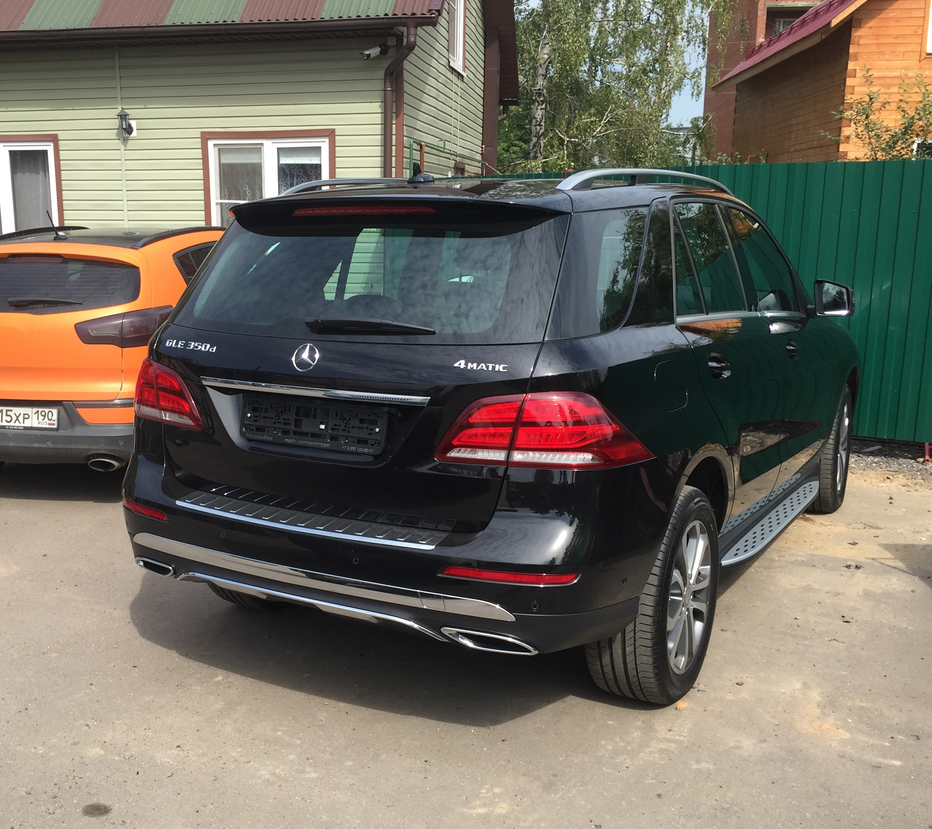 Тонировка — Mercedes-Benz GLE-Class (W166), 3 л, 2016 года | стайлинг ...