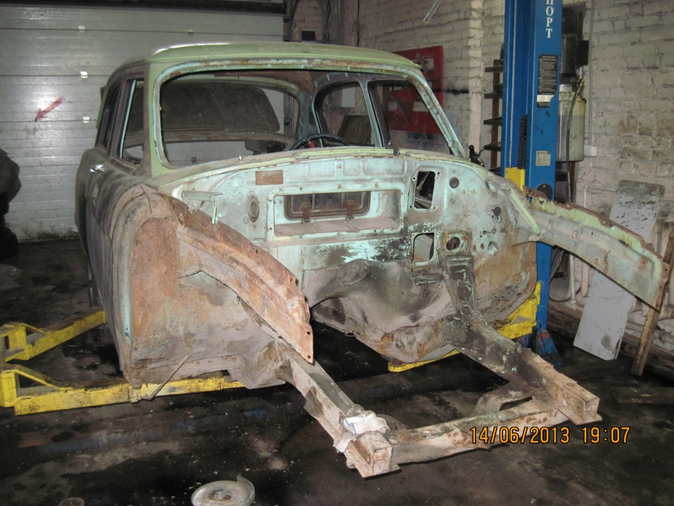 подвеска 3110 — ГАЗ 21, 1963 года | кузовной ремонт | DRIVE2